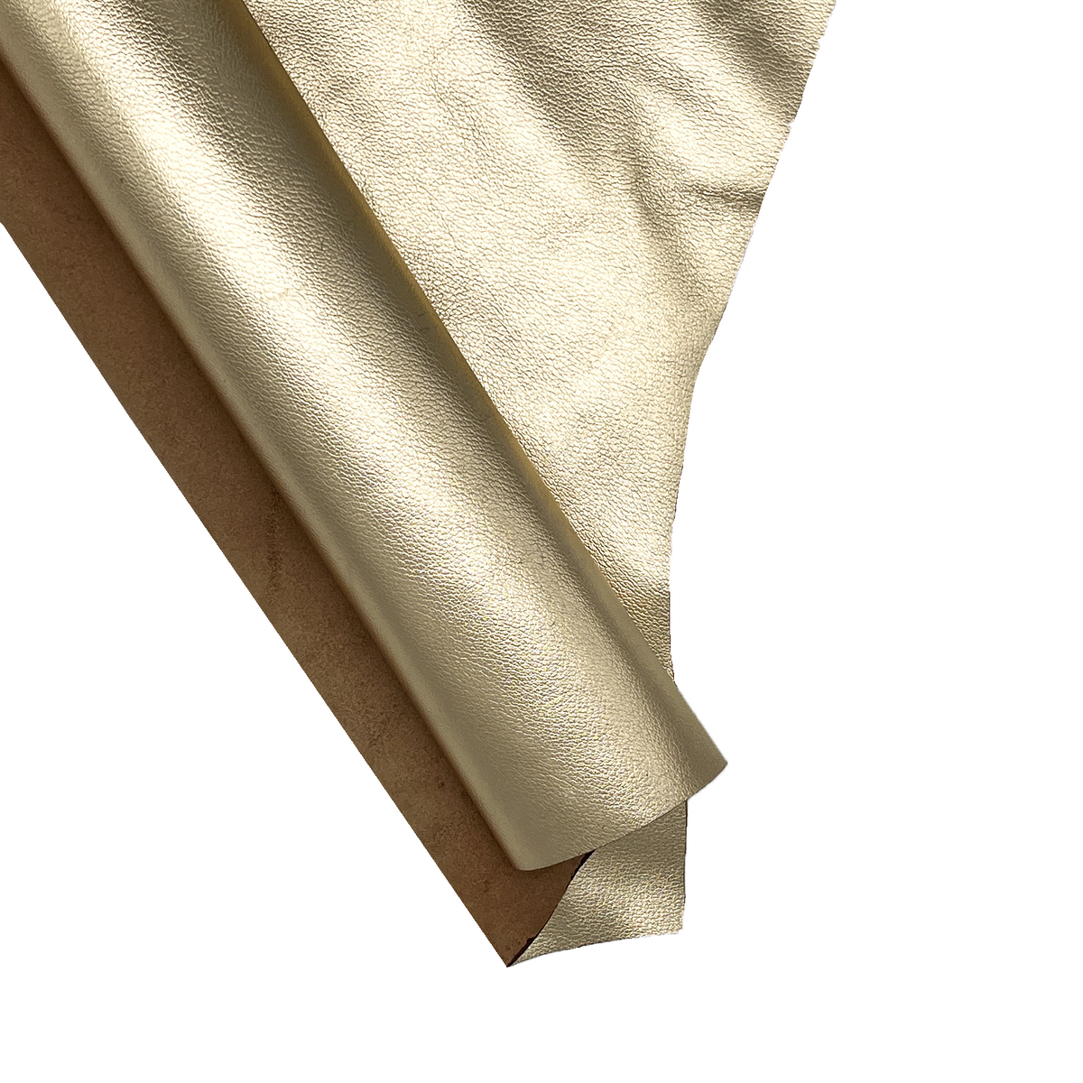 Metallic Gold Cowhide Side 2.5oz-3oz