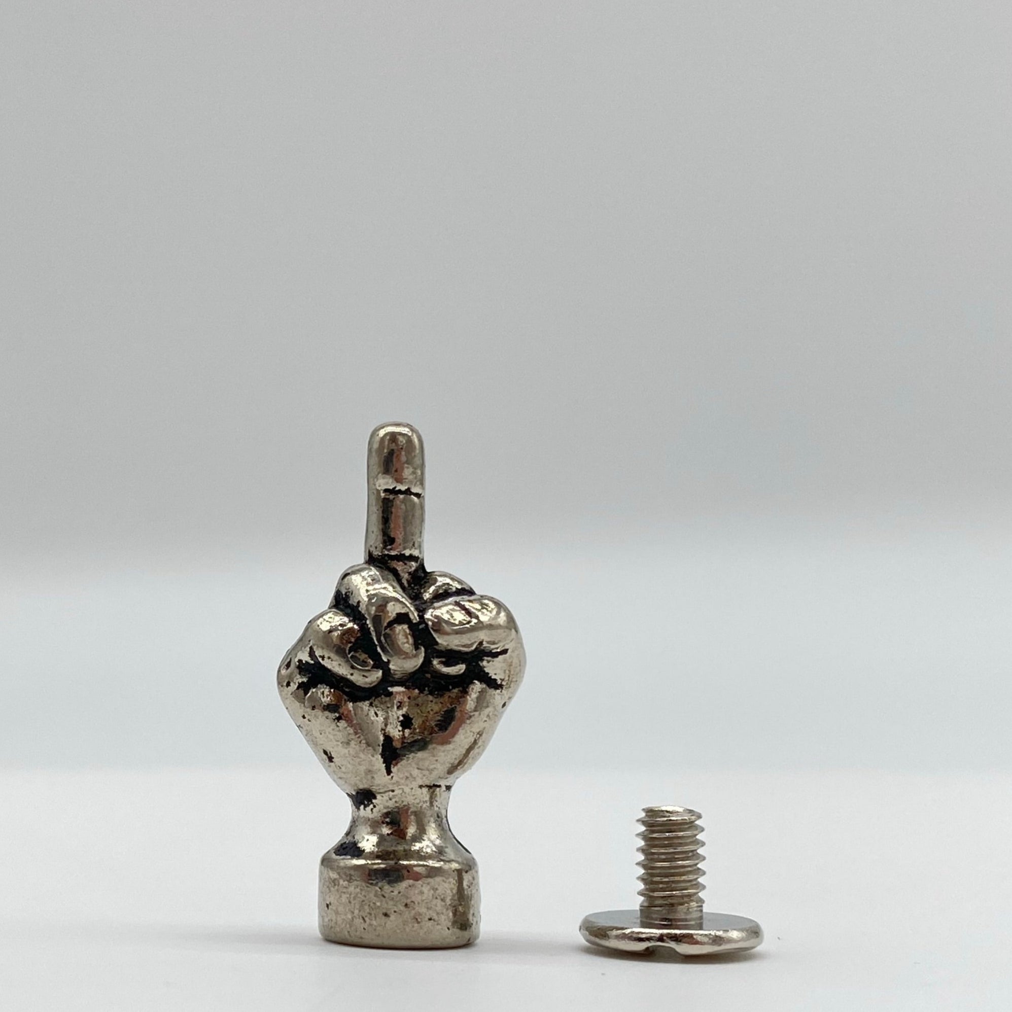 Middle Finger Screw Bottom Concho 6pk